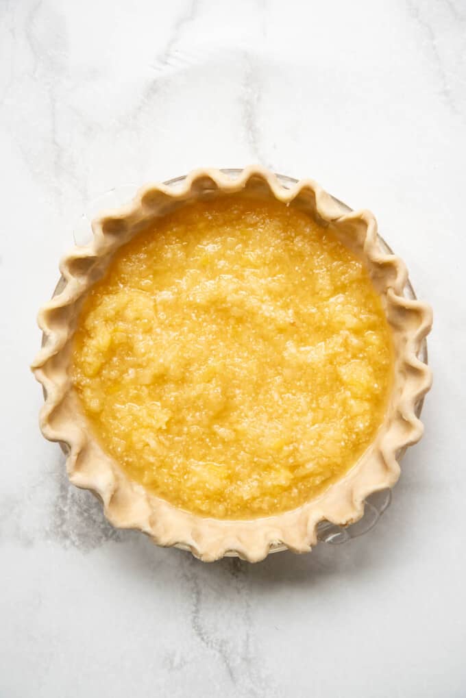 Easy Tropical Pineapple Pie - House of Nash Eats