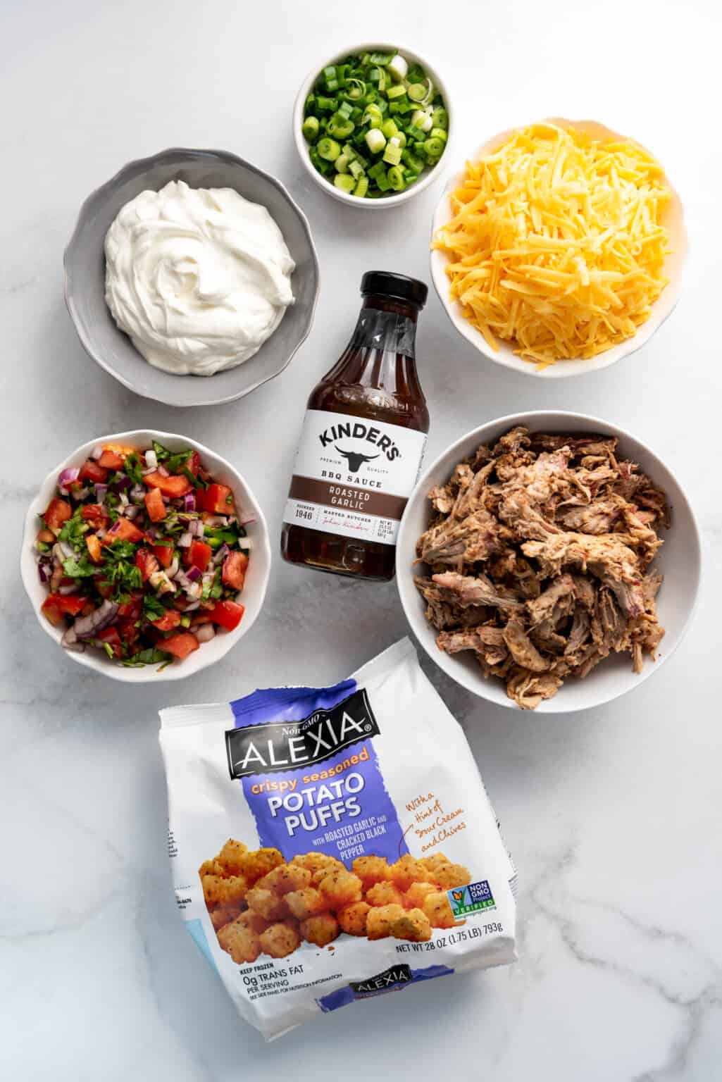 BBQ Pulled Pork Totchos (Loaded Tater Tot Nachos) - House of Nash Eats