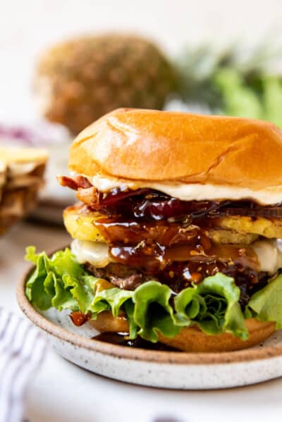 Hawaiian Teriyaki Pineapple Burgers - House of Nash Eats