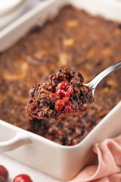 Chocolate Cherry Dump Cake - House of Nash Eats