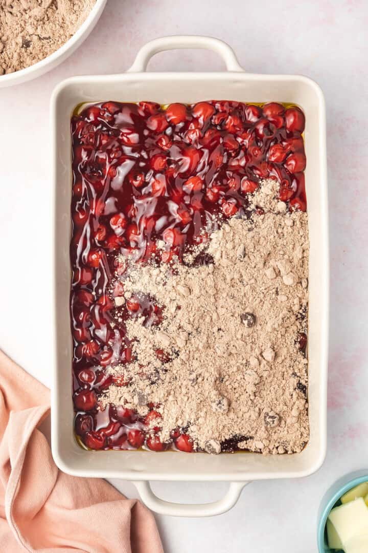 Chocolate Cherry Dump Cake - House of Nash Eats