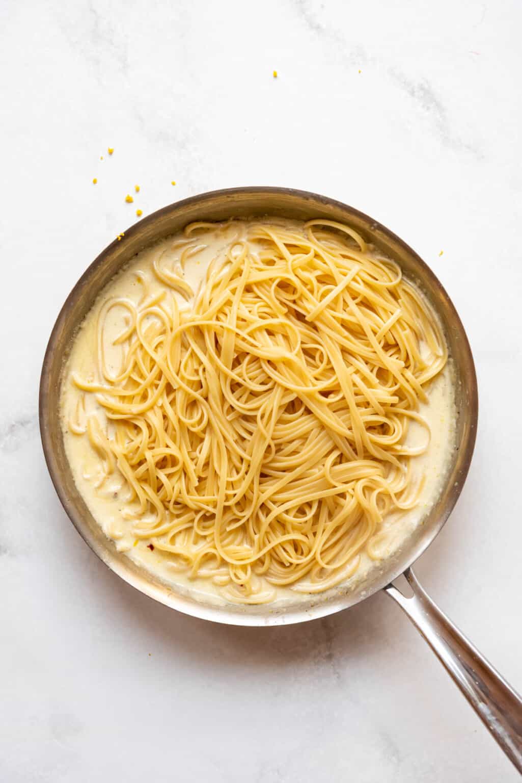 Easy Lemon Pasta (Pasta al Limone) - House of Nash Eats