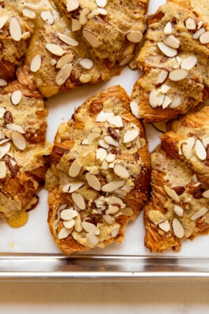 Easy Almond Croissants (Using Store-Bought Croissants)