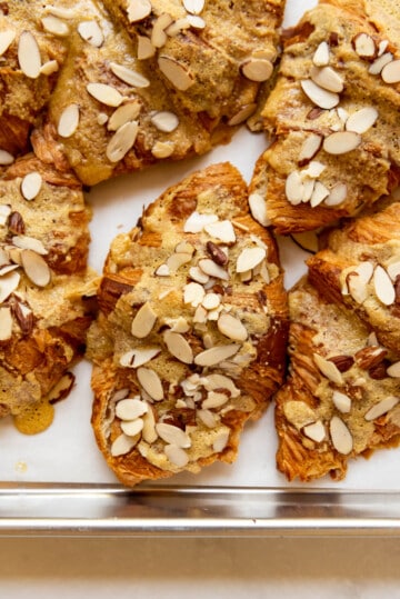 Easy Almond Croissants (Using Store-Bought Croissants)