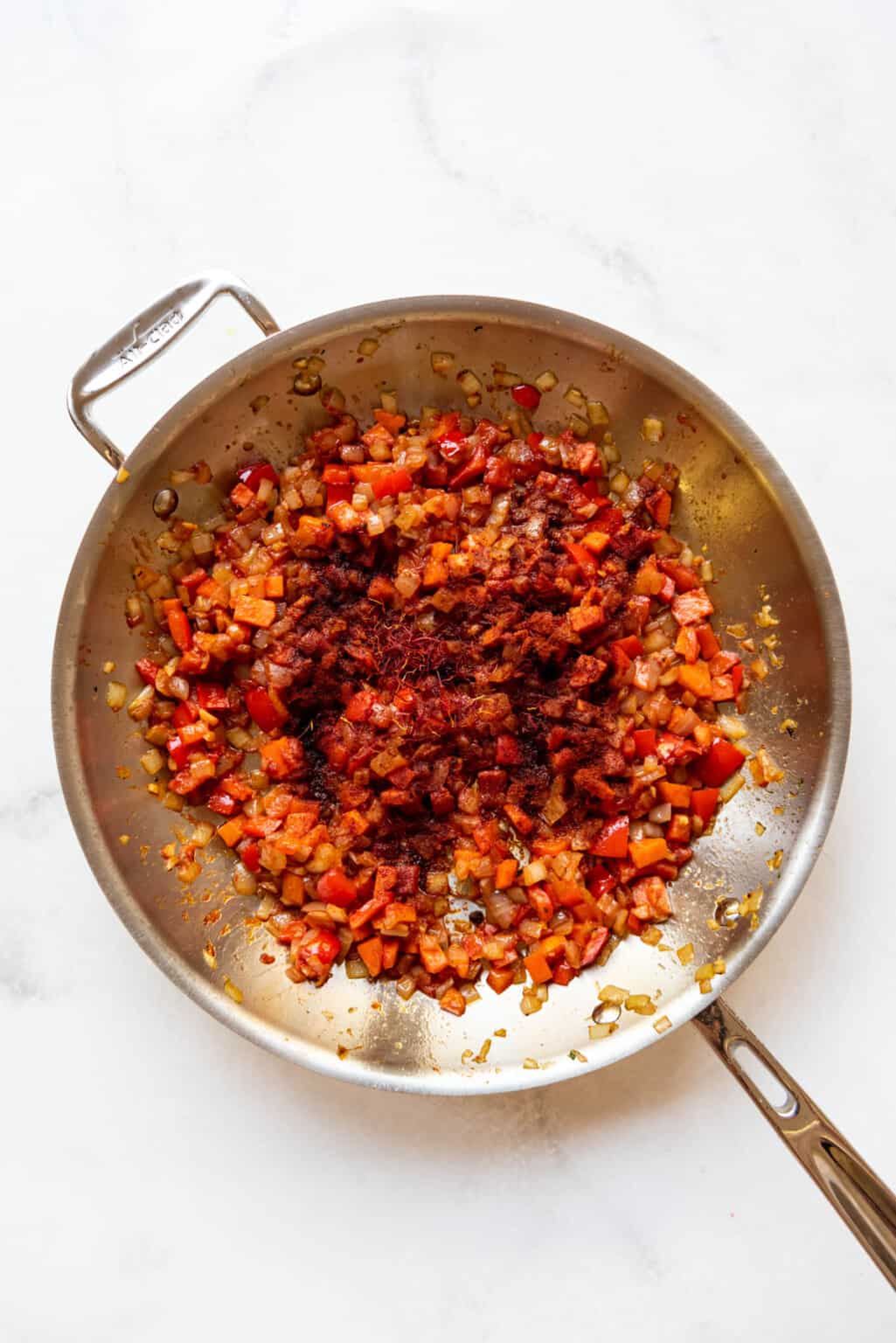 Spanish Paella Recipe (Seafood, Chicken, & Chorizo)