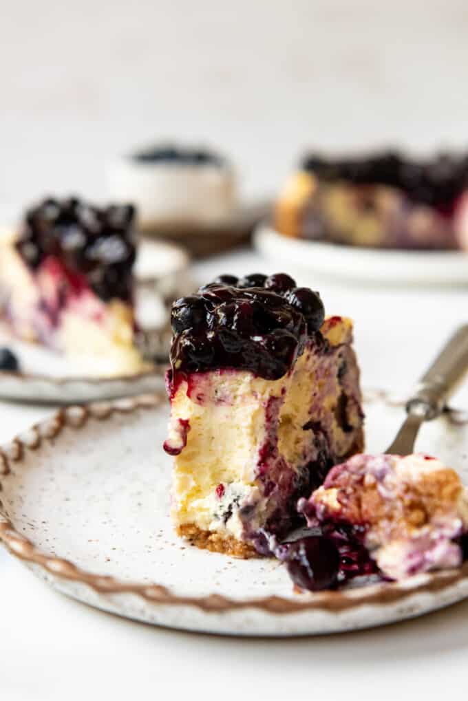 Blueberry Cheesecake - House of Nash Eats