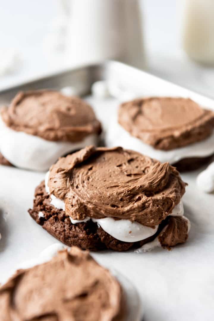 Cutler's Chocolate Marshmallow Cookies - House of Nash Eats