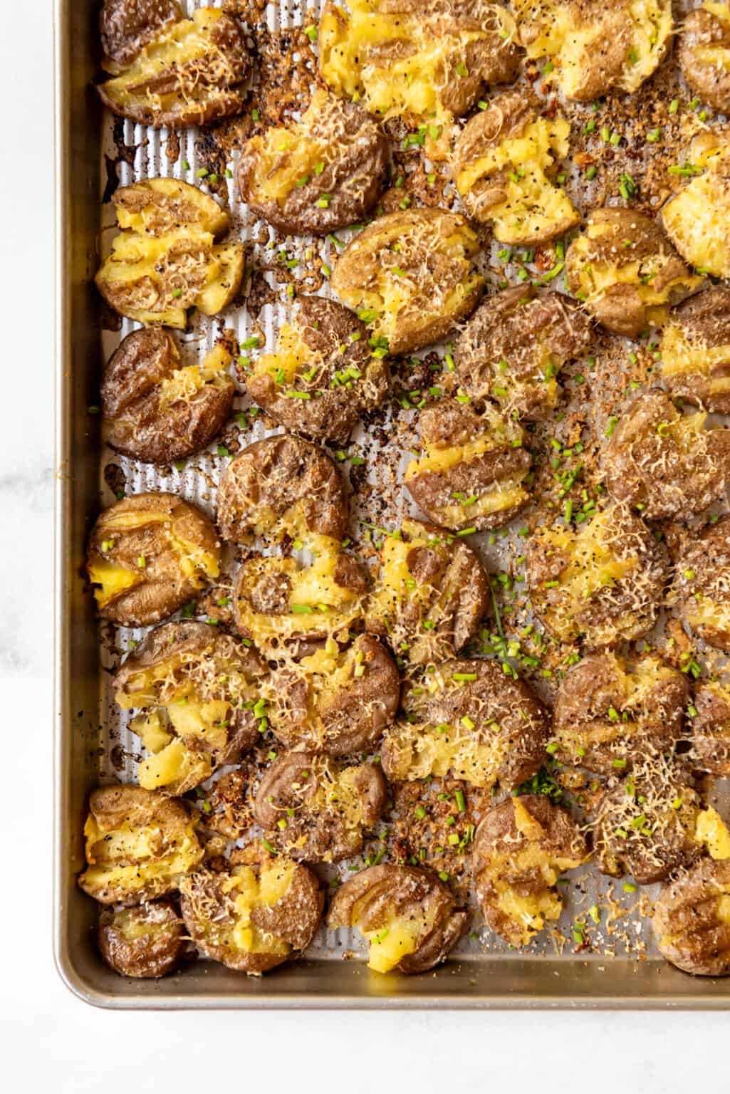 Crispy Smashed Potatoes - House of Nash Eats