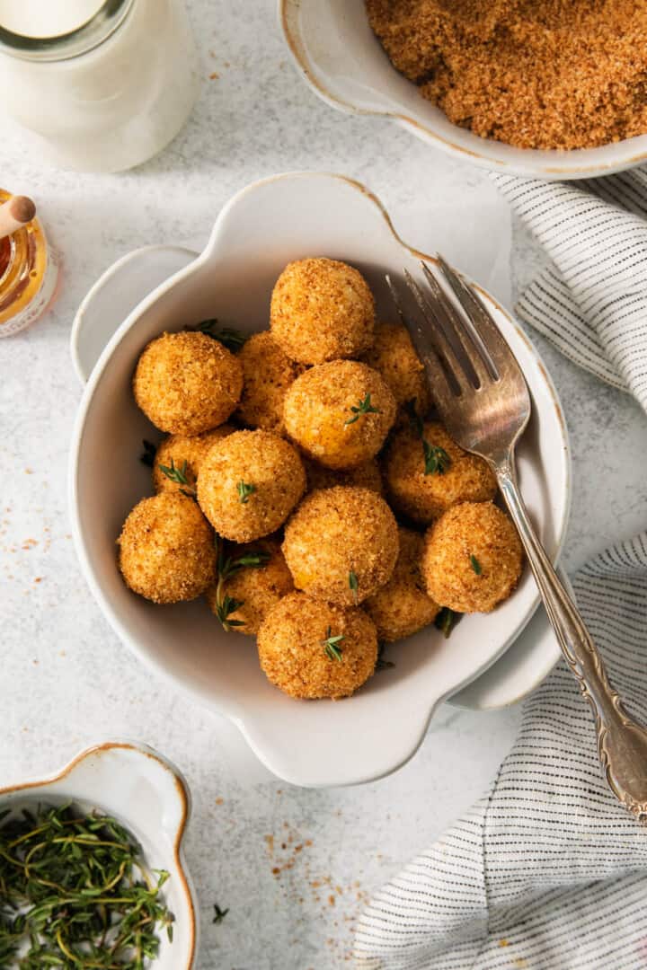 Crispy Goat Cheese Bites - House of Nash Eats