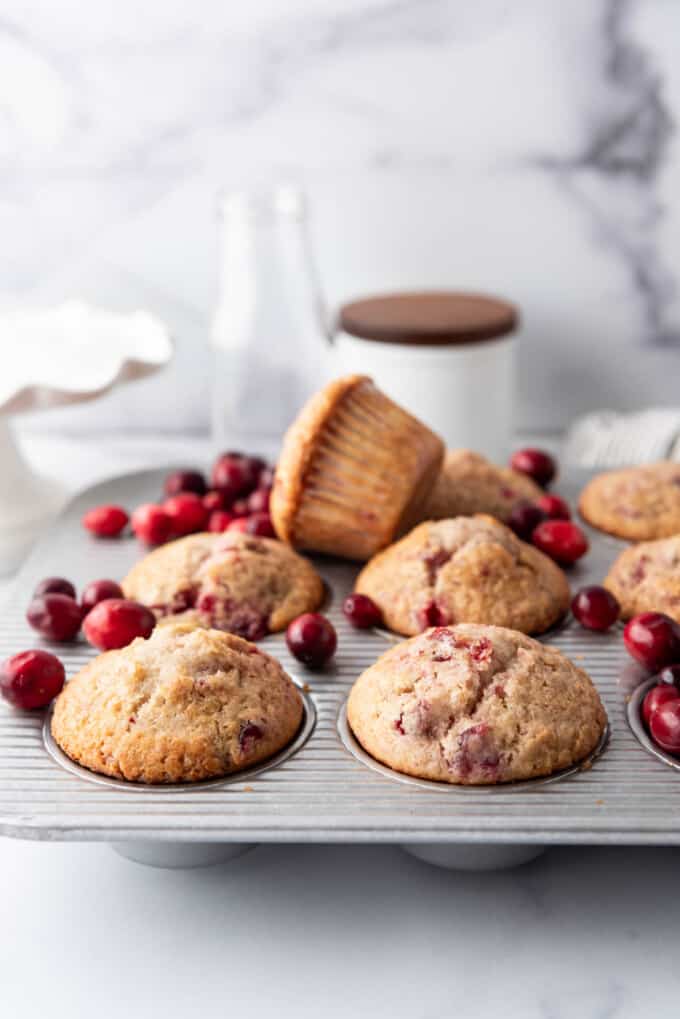 Leftover Cranberry Sauce Muffins - House of Nash Eats