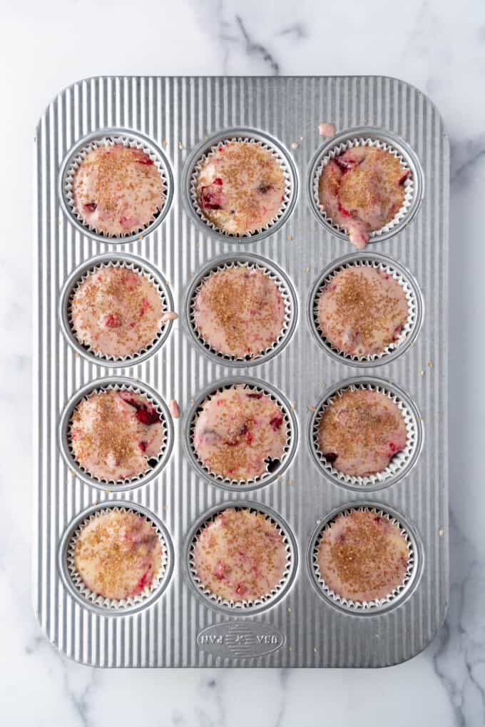 Leftover Cranberry Sauce Muffins - House of Nash Eats