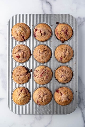 Leftover Cranberry Sauce Muffins - House of Nash Eats
