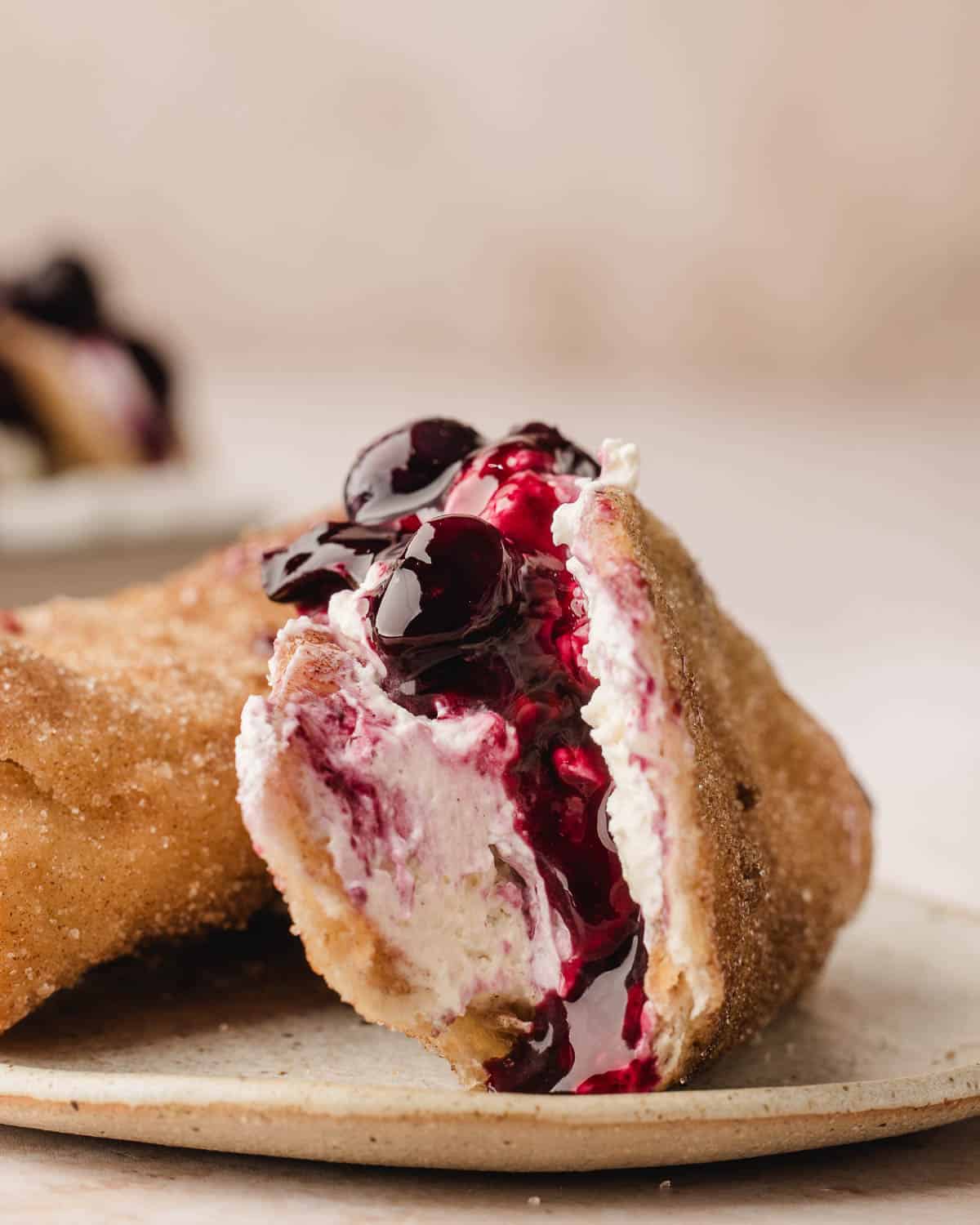 Blueberry Cheesecake Tacos - House of Nash Eats