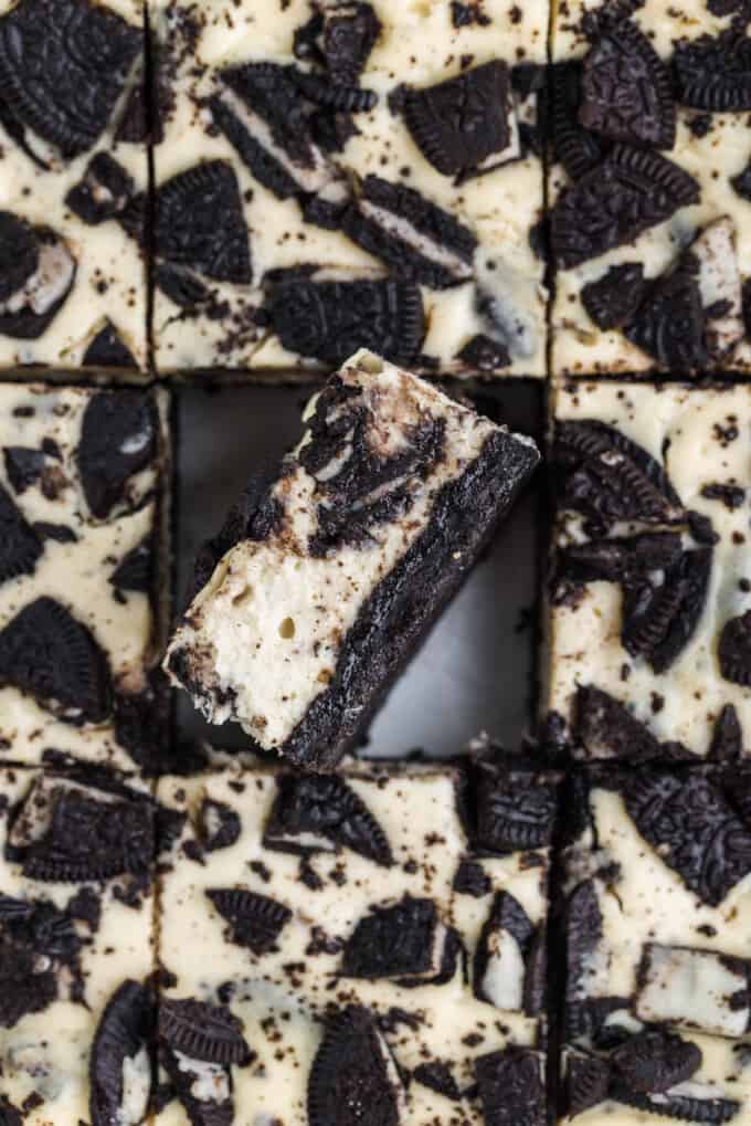 Oreo Cheesecake Bars - House of Nash Eats
