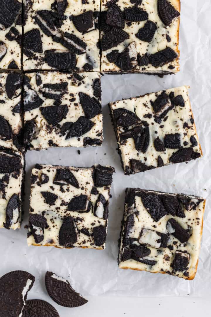 Oreo Cheesecake Bars - House of Nash Eats