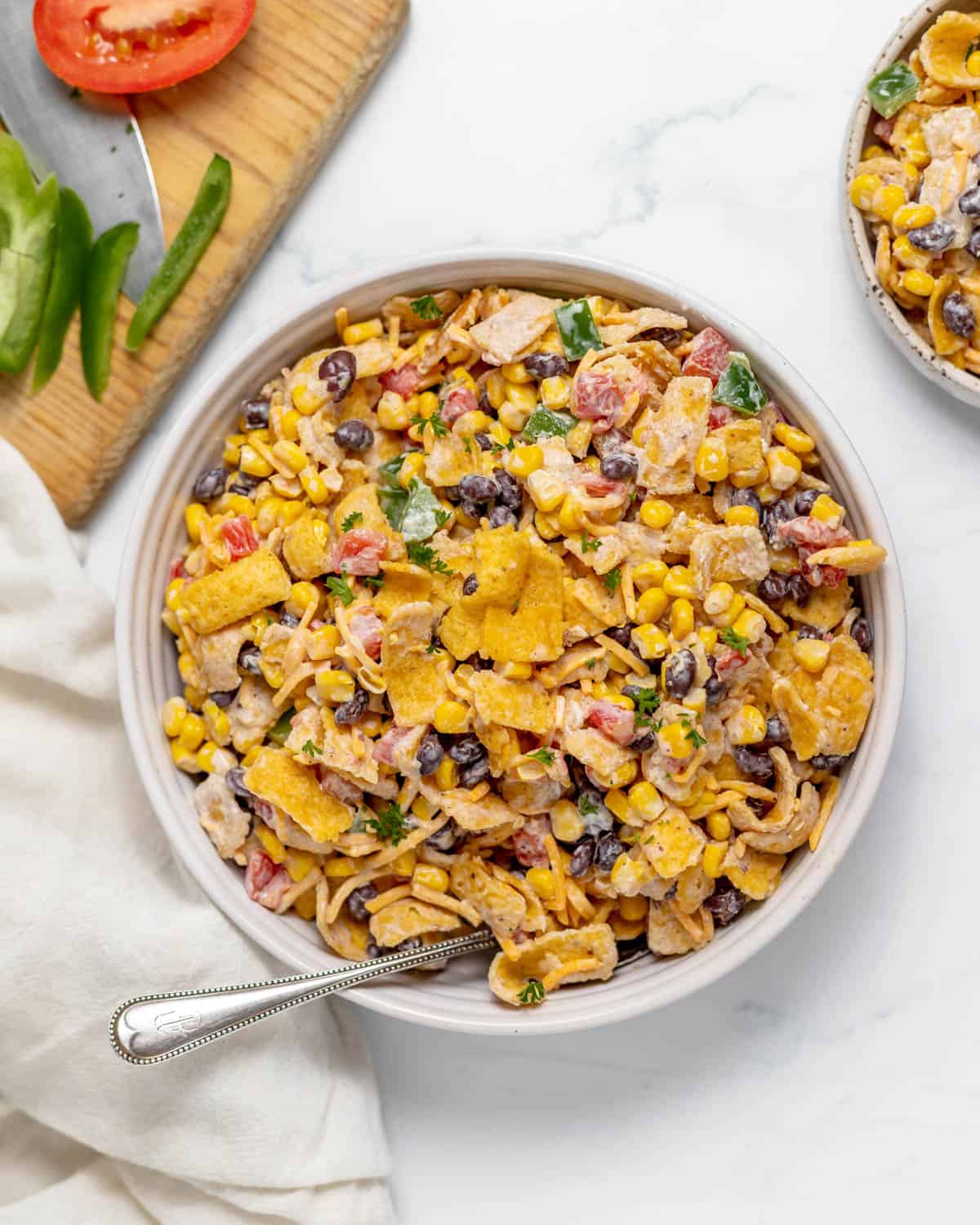 Easy Frito Corn Salad with Cheese - House of Nash Eats