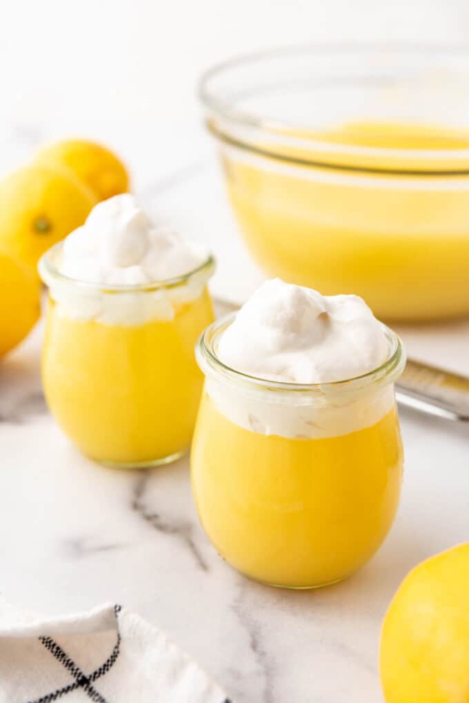 Homemade Lemon Pudding - House of Nash Eats