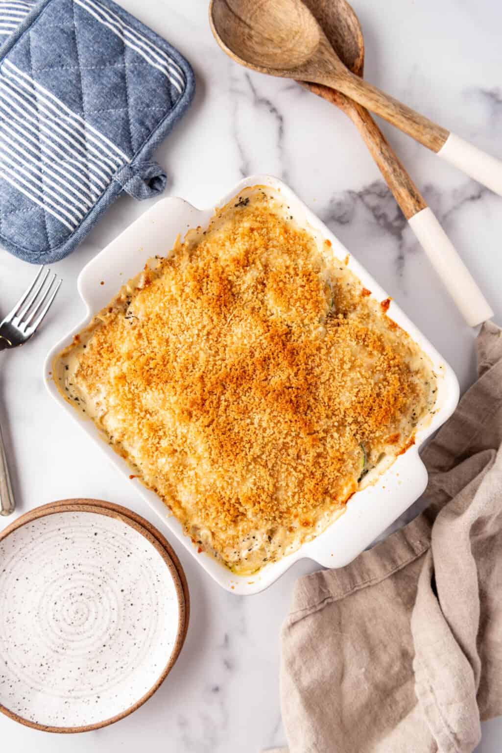 Cheesy Zucchini Casserole - House of Nash Eats