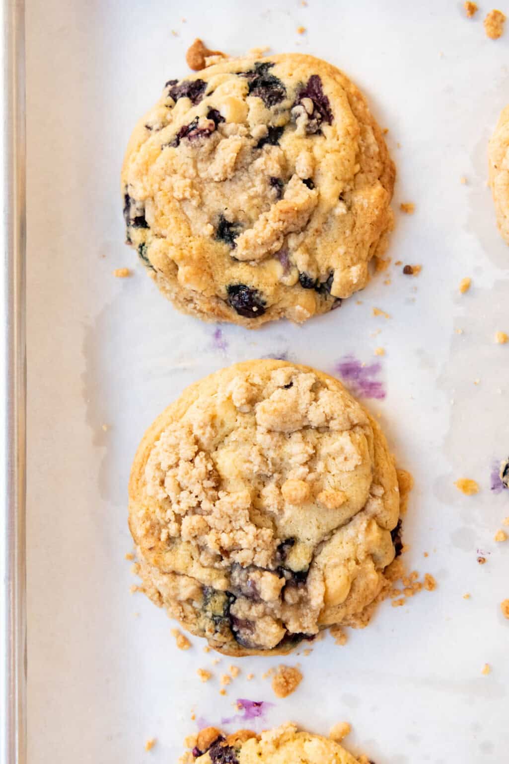 Blueberry Muffin Cookies - House of Nash Eats
