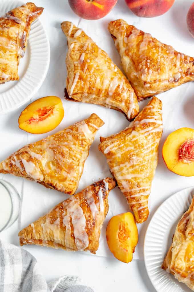 Easy Peach Turnovers - House of Nash Eats