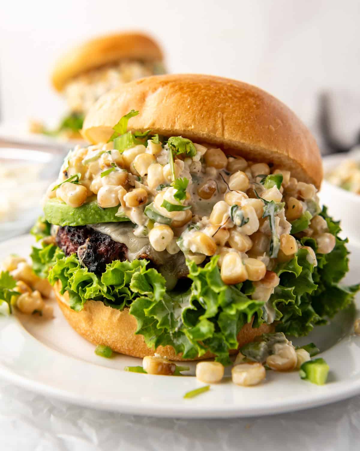 Elote Burger - House of Nash Eats