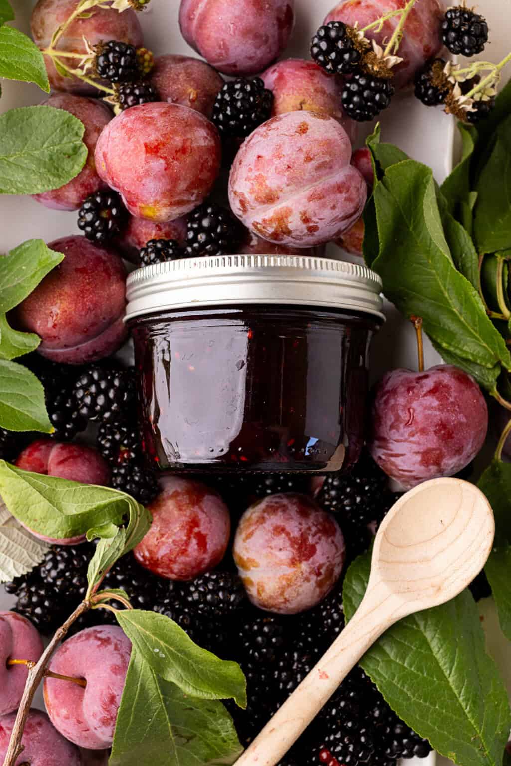 Blackberry Plum Jam - House of Nash Eats