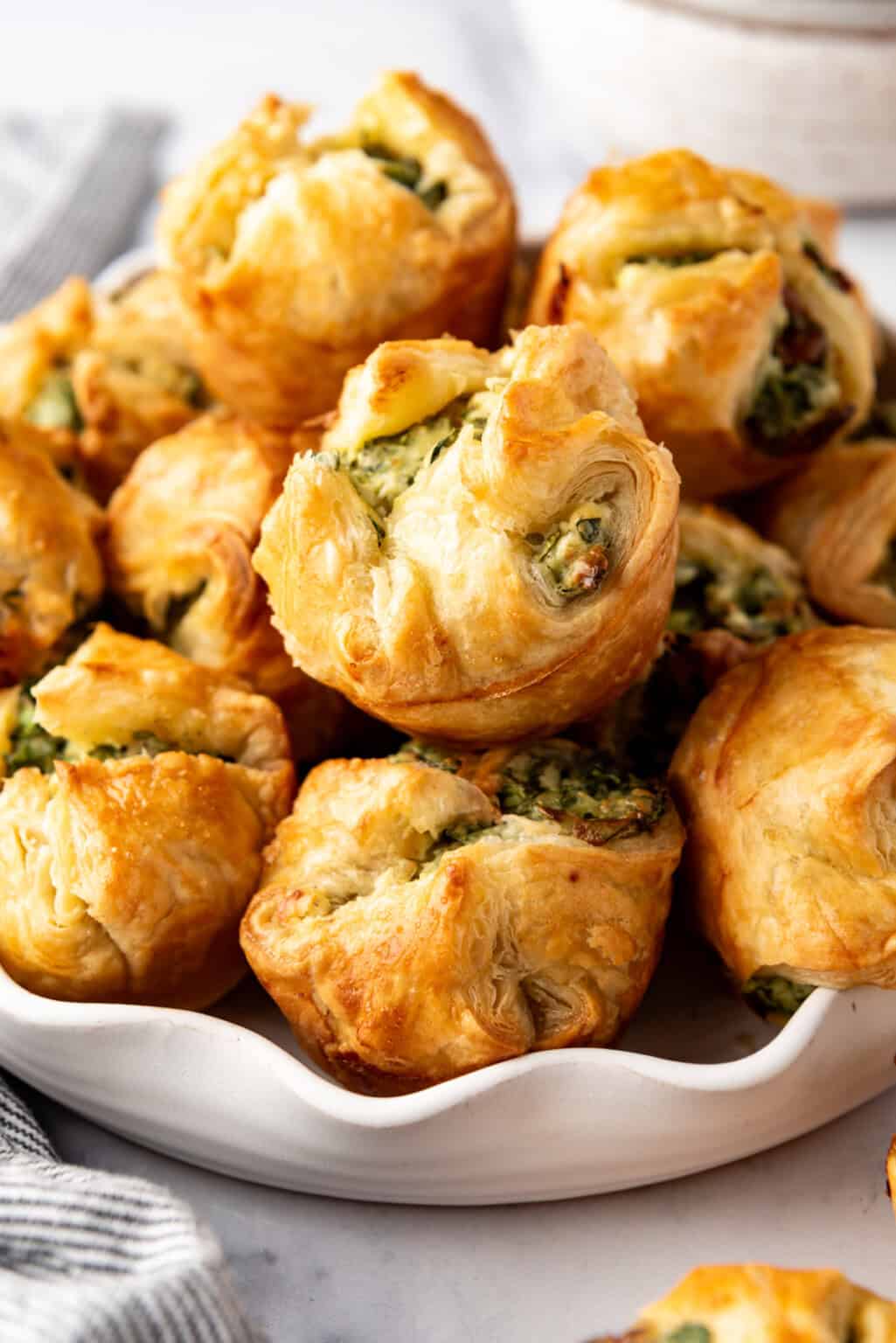 Easy Spinach Puffs Appetizer - House of Nash Eats