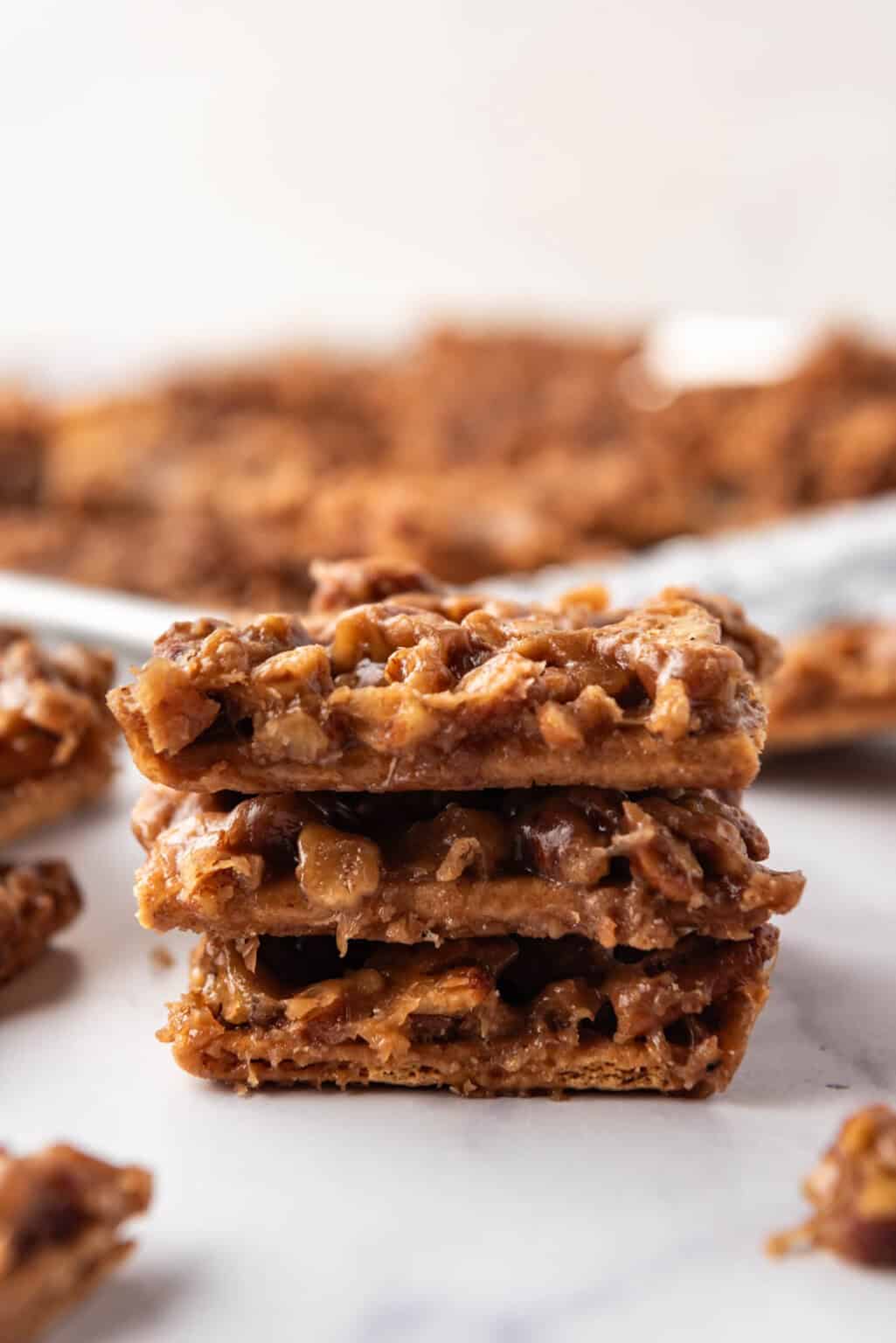 Easy Pecan Pie Bark - House of Nash Eats