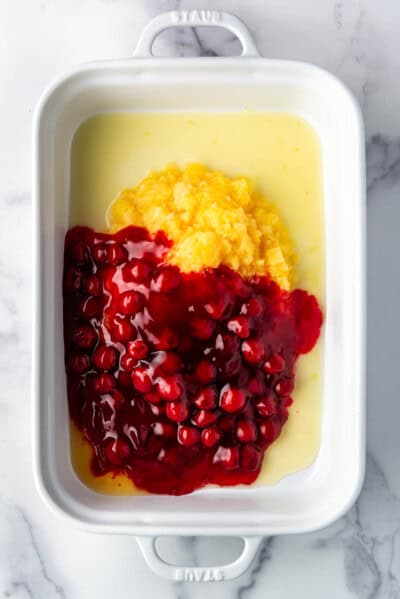 Cherry Pineapple Dump Cake - House of Nash Eats