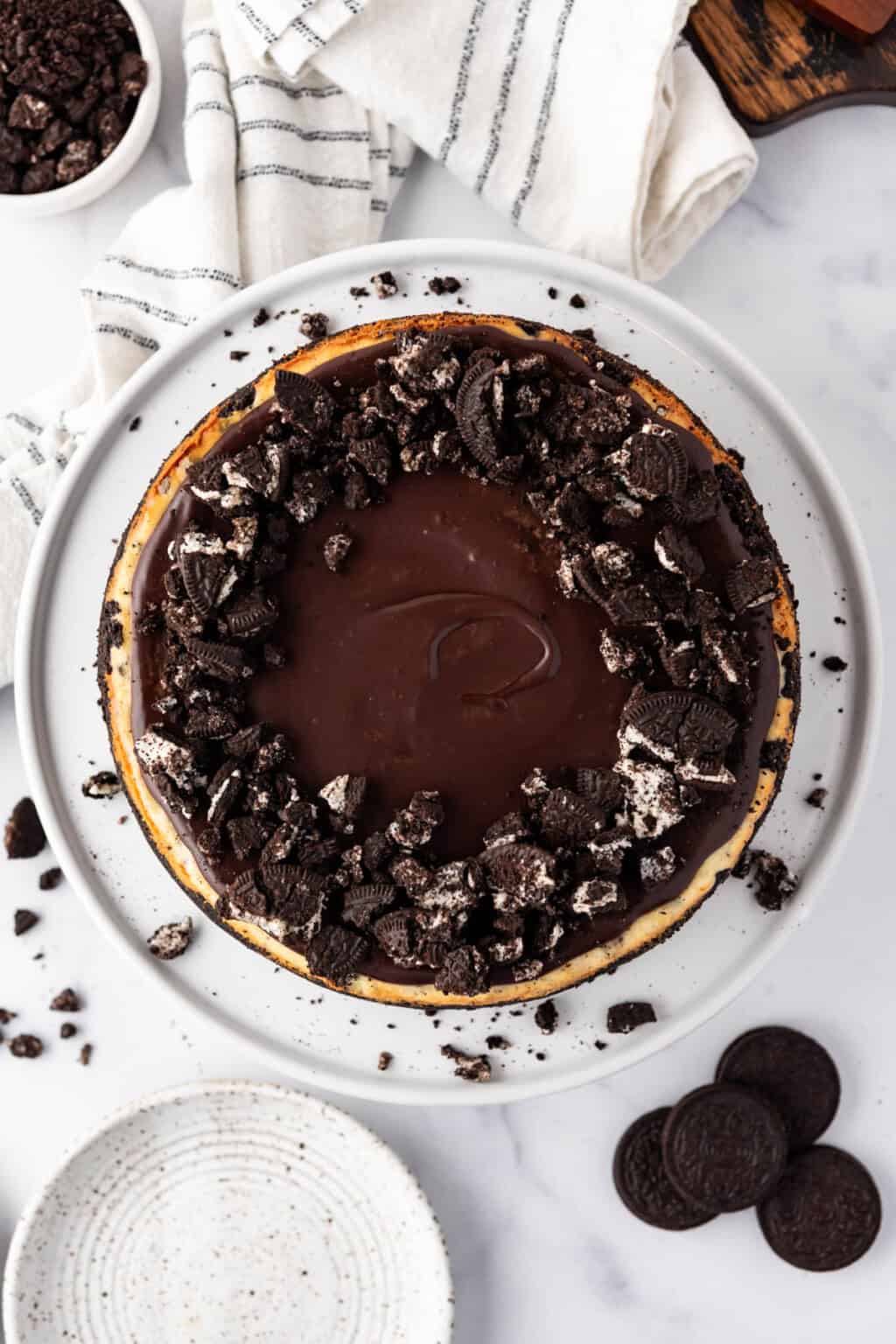 Oreo Lover's Cheesecake - House of Nash Eats