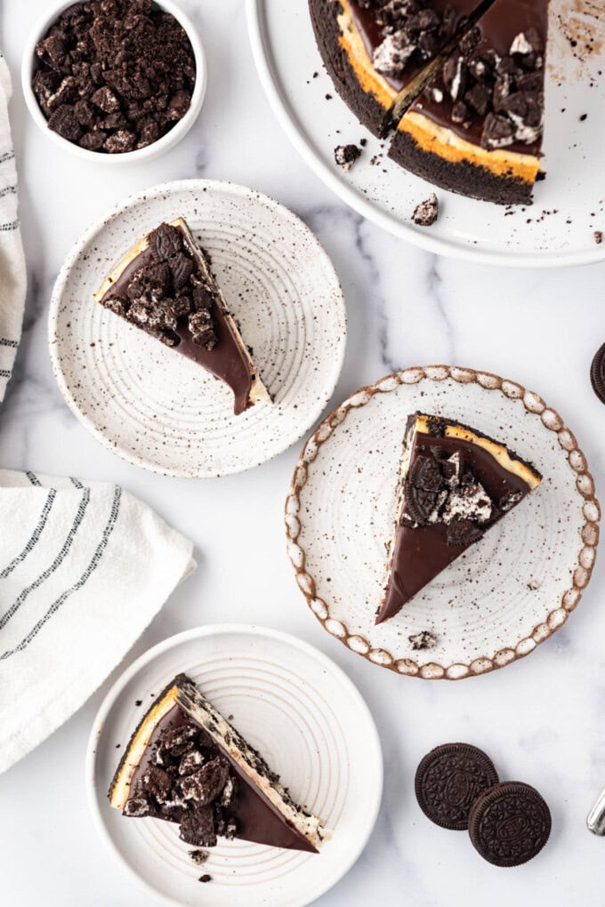 Oreo Lover's Cheesecake - House of Nash Eats