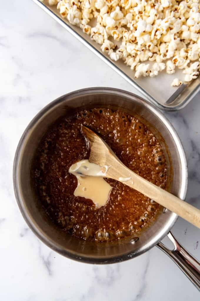 Soft & Chewy Caramel Popcorn - House of Nash Eats