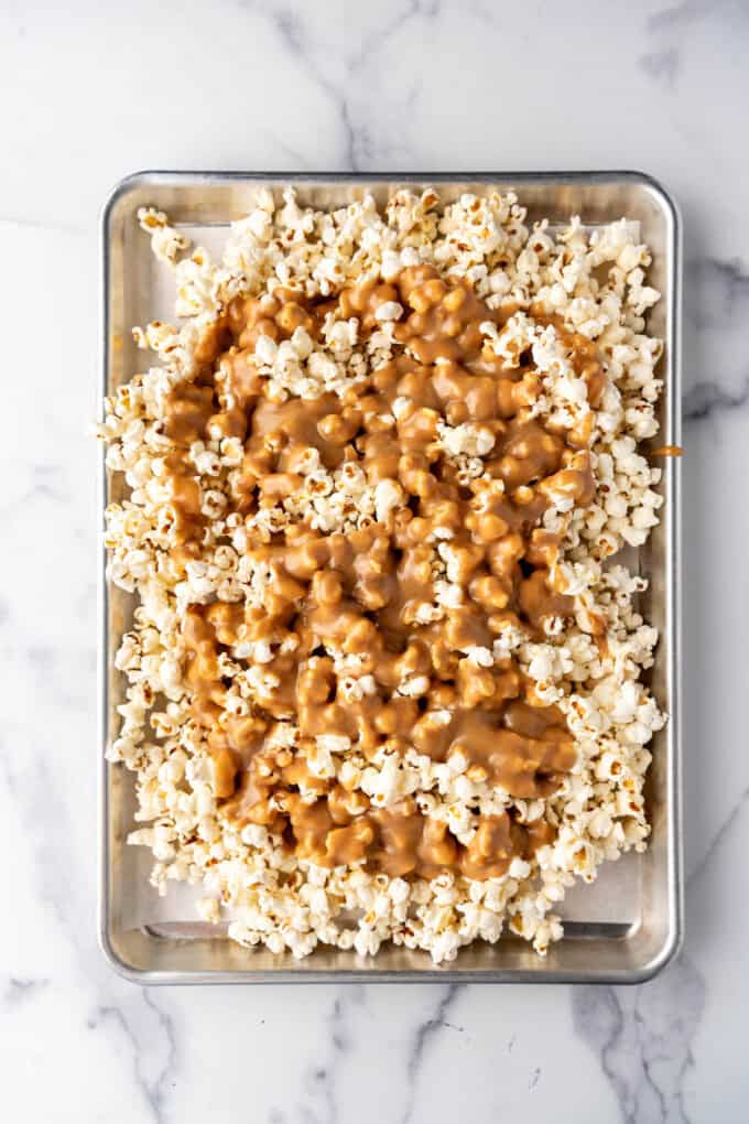 Soft & Chewy Caramel Popcorn - House of Nash Eats
