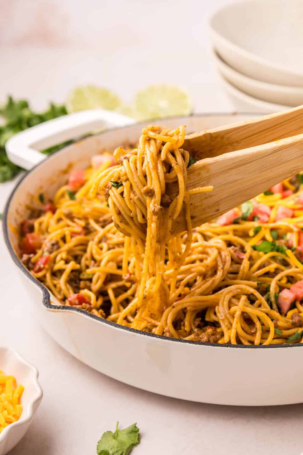 Taco Spaghetti - House of Nash Eats