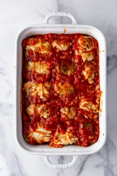 German Cabbage Rolls (Kohlrouladen) - House of Nash Eats