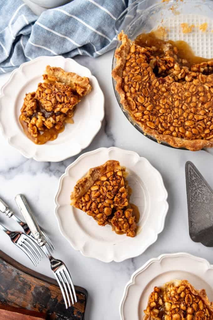 Gooey Virginia Peanut Pie - House of Nash Eats